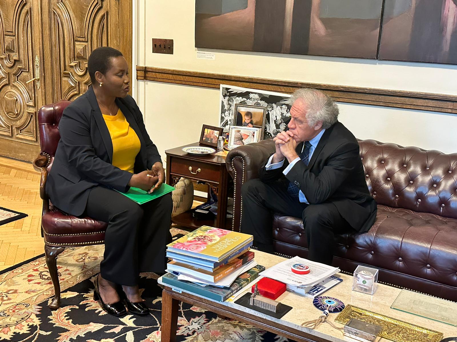 Martine Moïse on Twitter: "Mwen rankontre Sekretè Jeneral #OEA #LuisAlmagro @Almagro_OEA2015 yon ...