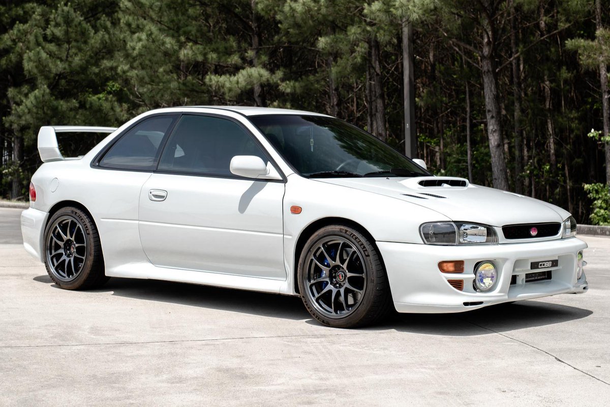 Cars & Bids on Twitter: "CLOSING TODAY: 22B STI tribute!🔥 THIS… is a 2001 Subaru Impreza 2.5RS ...