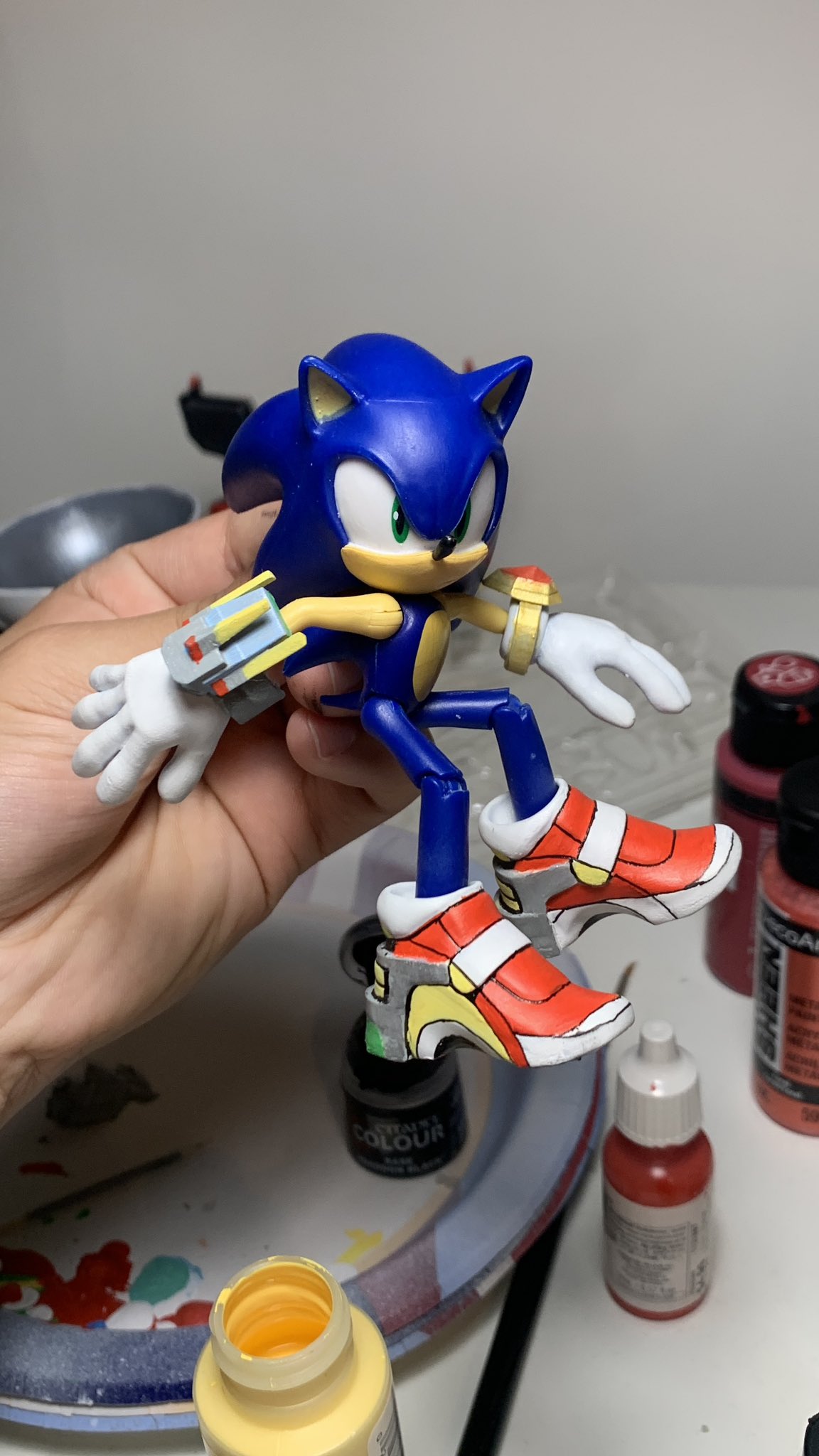Sonic Soap Shoes 3d