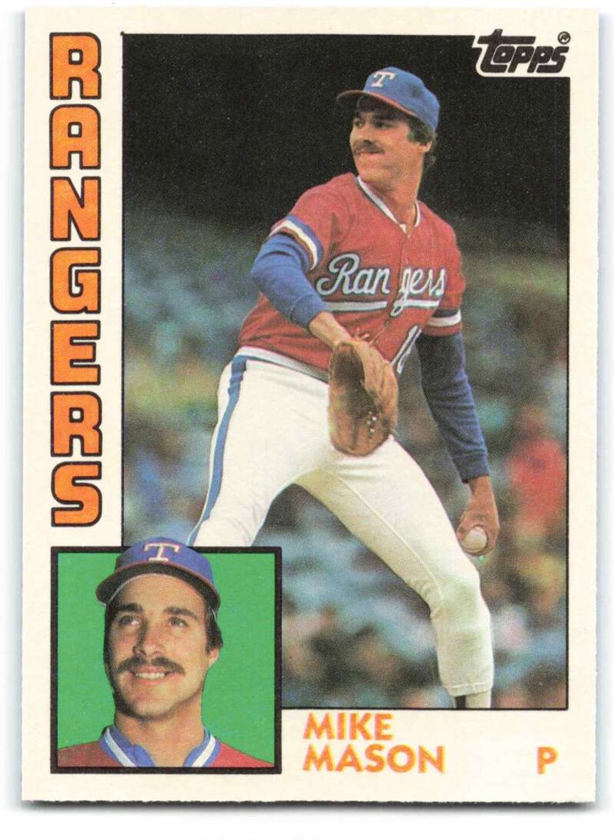 Texas Rangers Baseball History on Twitter: "5/16/84: Mike Mason improves to (4-4) as he pitches ...