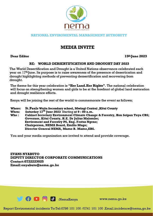 NEMA Kenya on Twitter: NEMA Kenya on Twitter:
