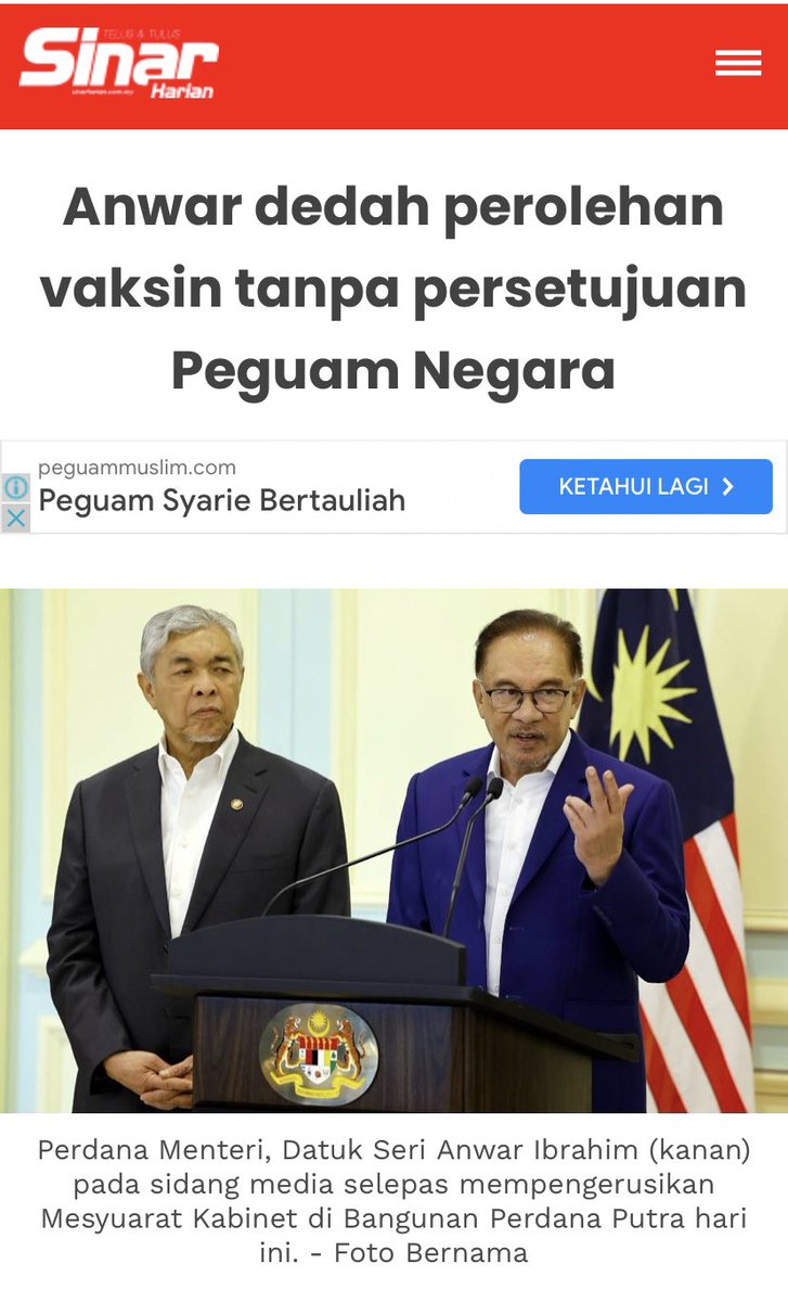 MakLampirPergiHaji 😌 on Twitter: "Timb Menteri Kesihatan YB @lukanisman dlm ucapan penggulungan ...