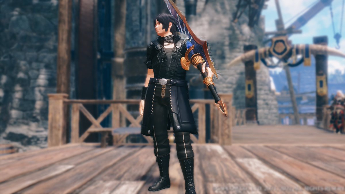 ルイ@モンハン重ね着マン on Twitter: "#モンハン重ね着 FF15の主人公ノクティスをイメージしたコーデです シエロヘルムがノクトの雰囲気に似ているので採用してみました！ どうみて ...