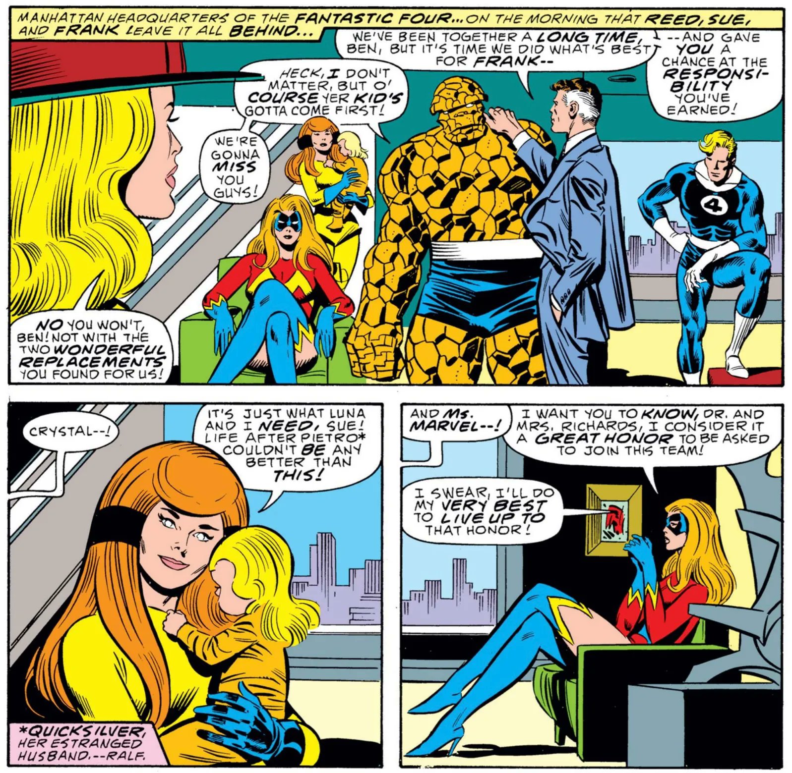 Fantastic Four Crystal