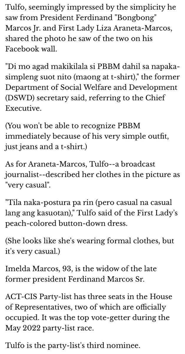 DAVAOMIGRANT on Twitter: "Naks, sa totoo lang Erwin Tulfo? Simplicity? Yan ba ang bagong script ...