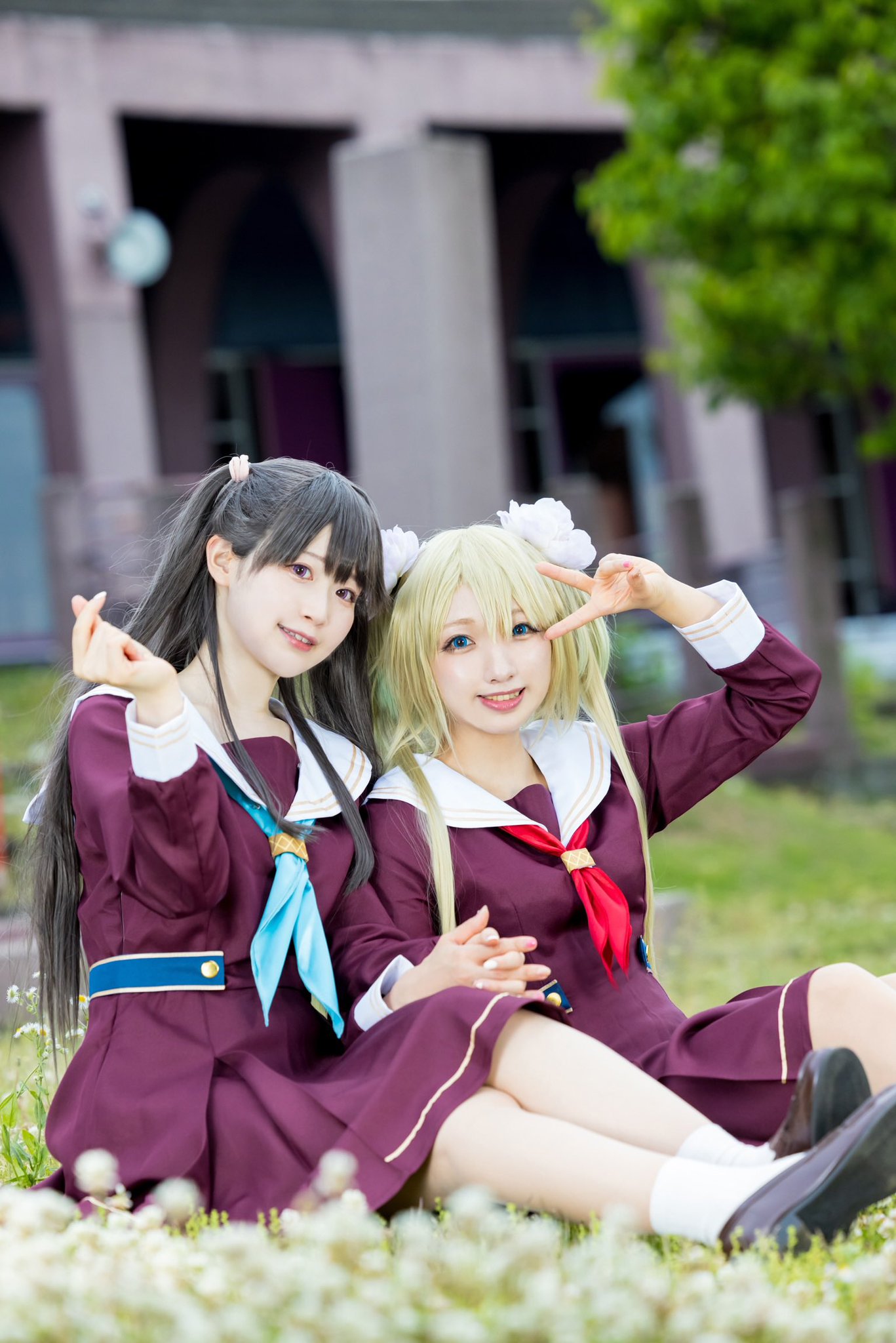 空色ロータス！10/9らぶみら on Twitter: "cos ラブライブ！ 蓮ノ空女学院スクールアイドルクラブ🪷 みらくらぱーく！ 藤島 慈 @noki_2222 大沢 瑠璃乃 @ruu ...