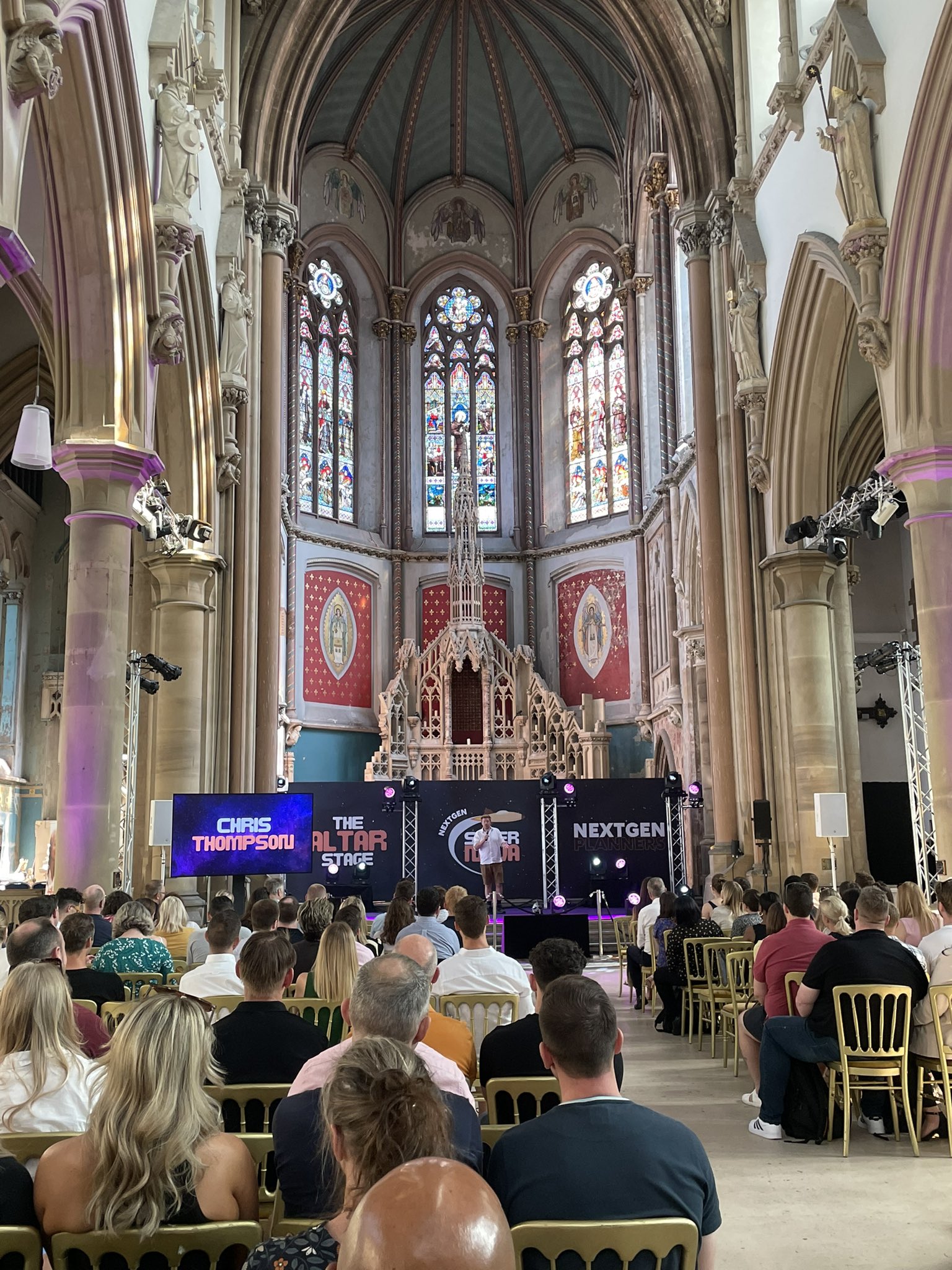 Dan Martin on Twitter: "Forget financial planning, Chris Thompson, stand up comedy for you mate ...