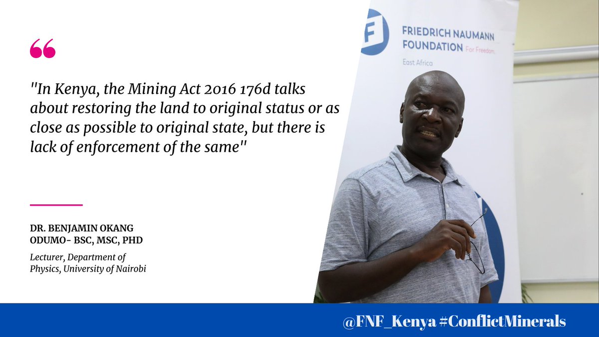 Dr. Benjamin Odumo, a lecturer in the Department of Physics @uonbi ...