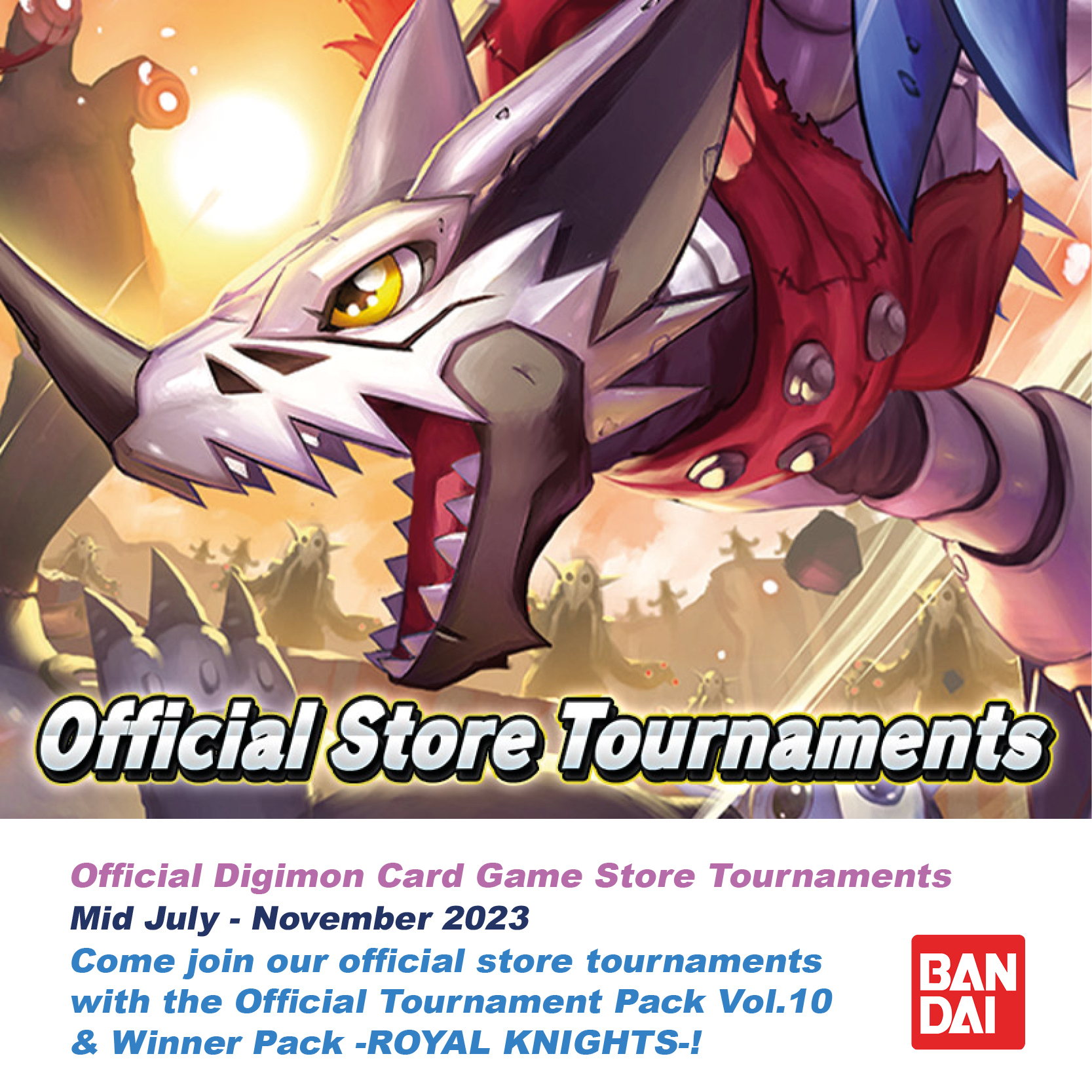 Official Digimon Card Game English Version on Twitter: "[Official Store Tournaments Mid July ...