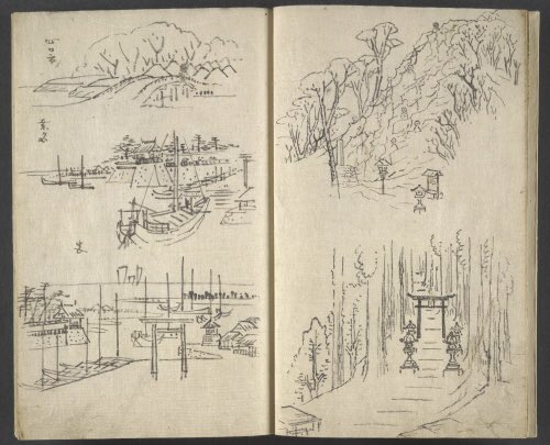 NONaffArt on Twitter: "Doodle of the Day: Set of four drawings from his ...