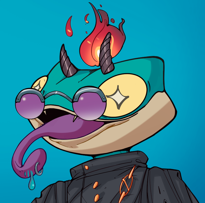 Nicekey on Twitter: "Recursive Lizard WL giveaway the first 10K high-resolution recursive NFT ...