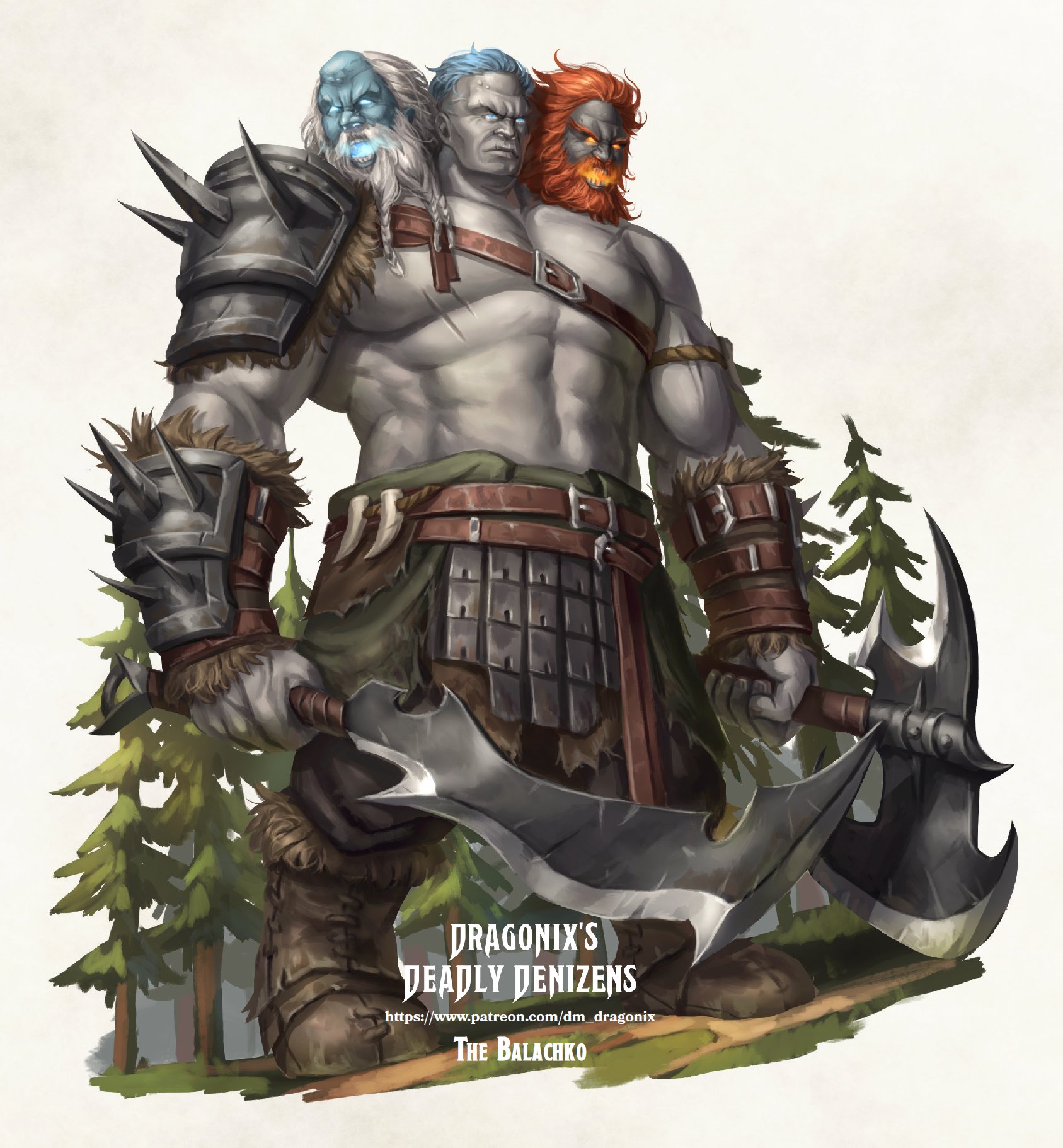 Fire Giant Barbarian