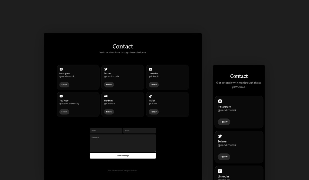 Framer University On Twitter 🤌