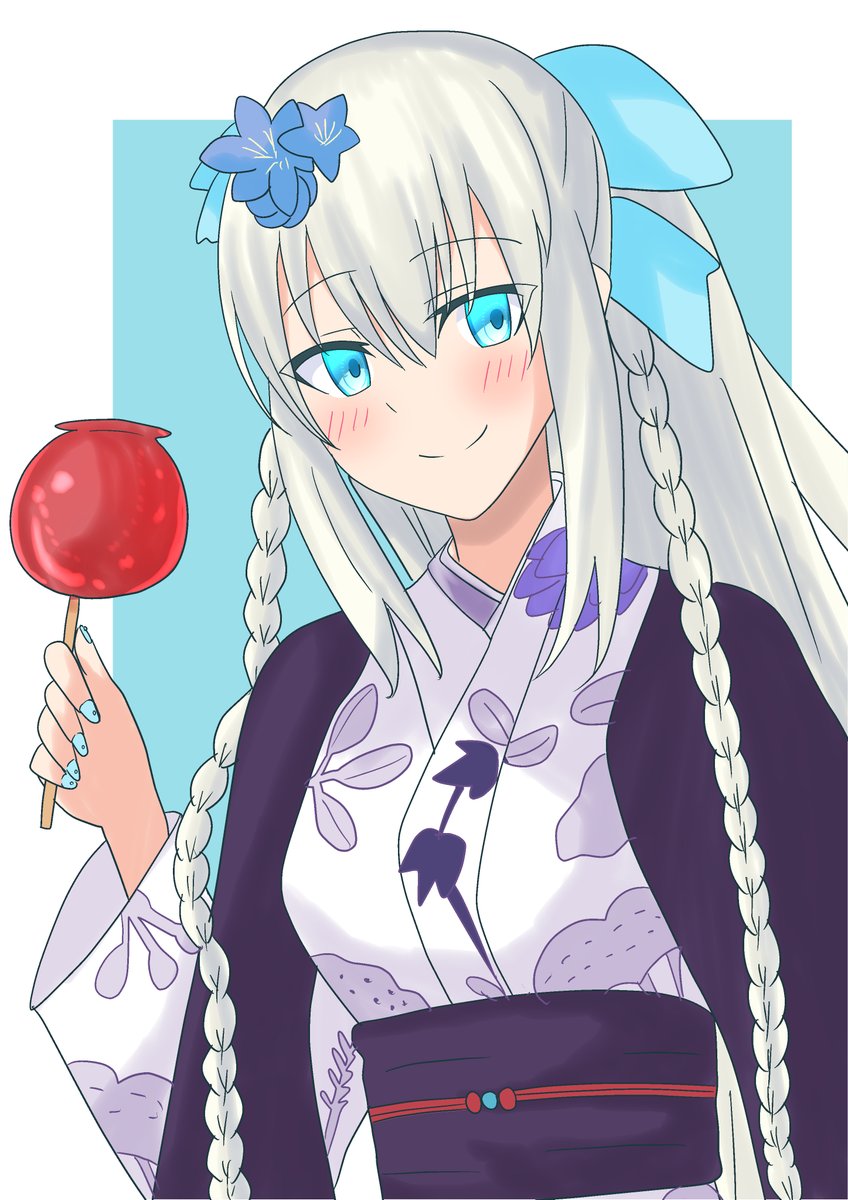 FGO「#FGO #モルガン #もるがんちゃん 浴衣姿のモルガン陛下素敵… 2枚目はもる」|マル(Maru)のイラスト