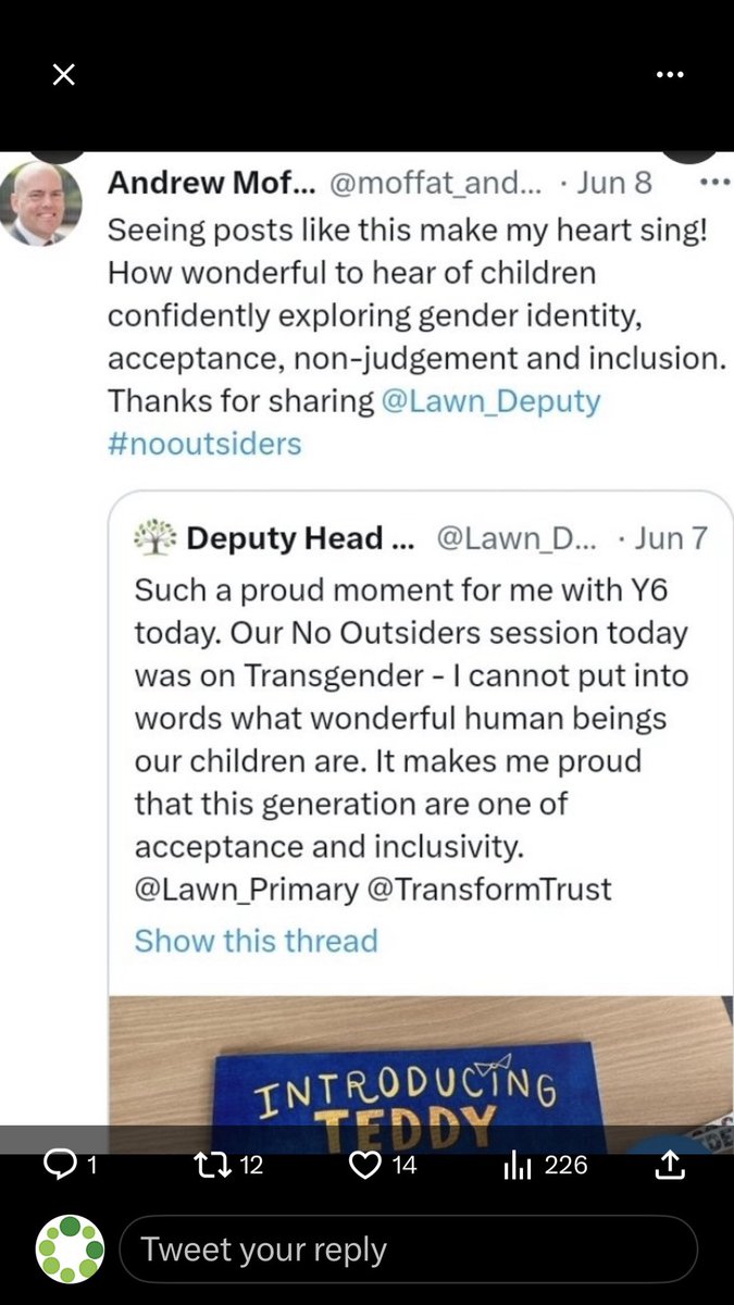 Family Education Trust on Twitter: "Look how delighted Andrew Moffat is that young children are ...