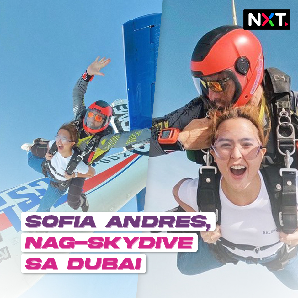 ABS-CBN News on Twitter: "Kakasa ka ba sa skydiving gaya ng "The Iron Heart" star na si Sofia ...