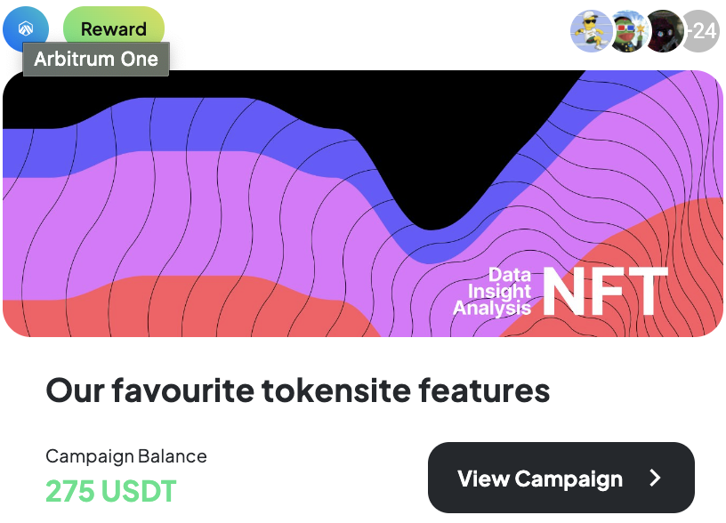 tokensite on Twitter: "RT @postmint_xyz: .@thetokensite campaign has three days remaining ⏳ $275 ...