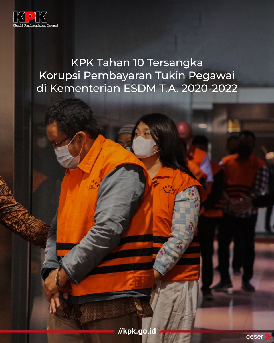 Kpk On Twitter Jakarta 15 Juni 2023 Kpk Menetapkan 10 Orang Sebagai