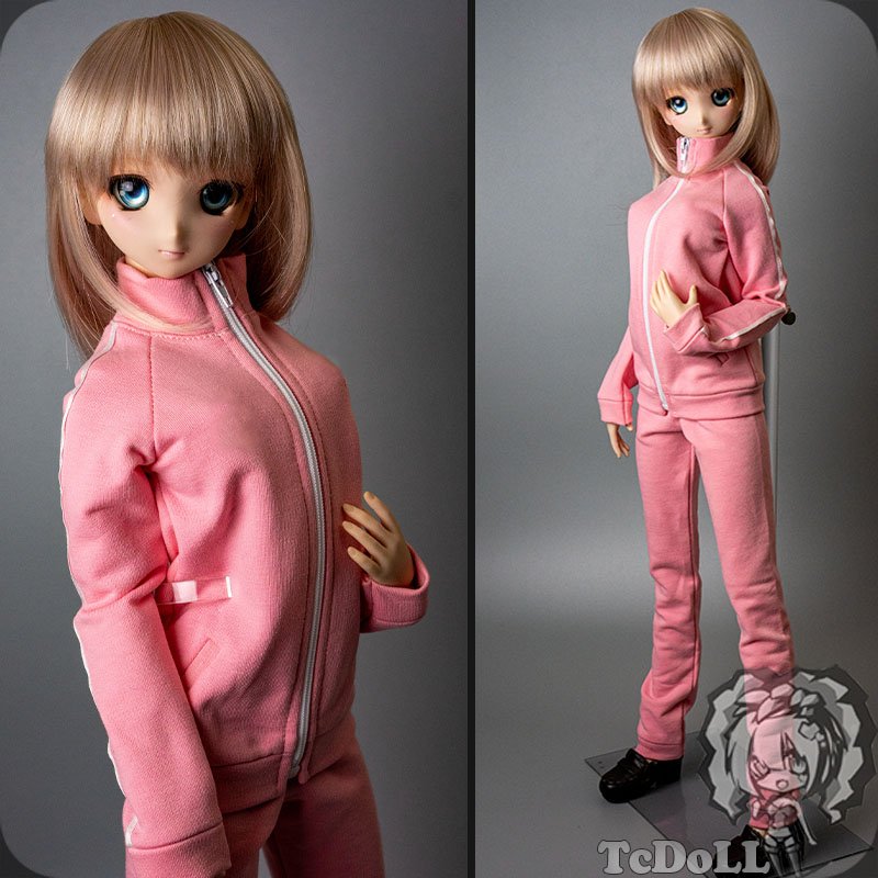 TcDoLL on Twitter: "【販売情報】 -Sales information- DD[SS-L] SMARTDOLL[XS-L] ジャージセット ピンク Jersey set ...