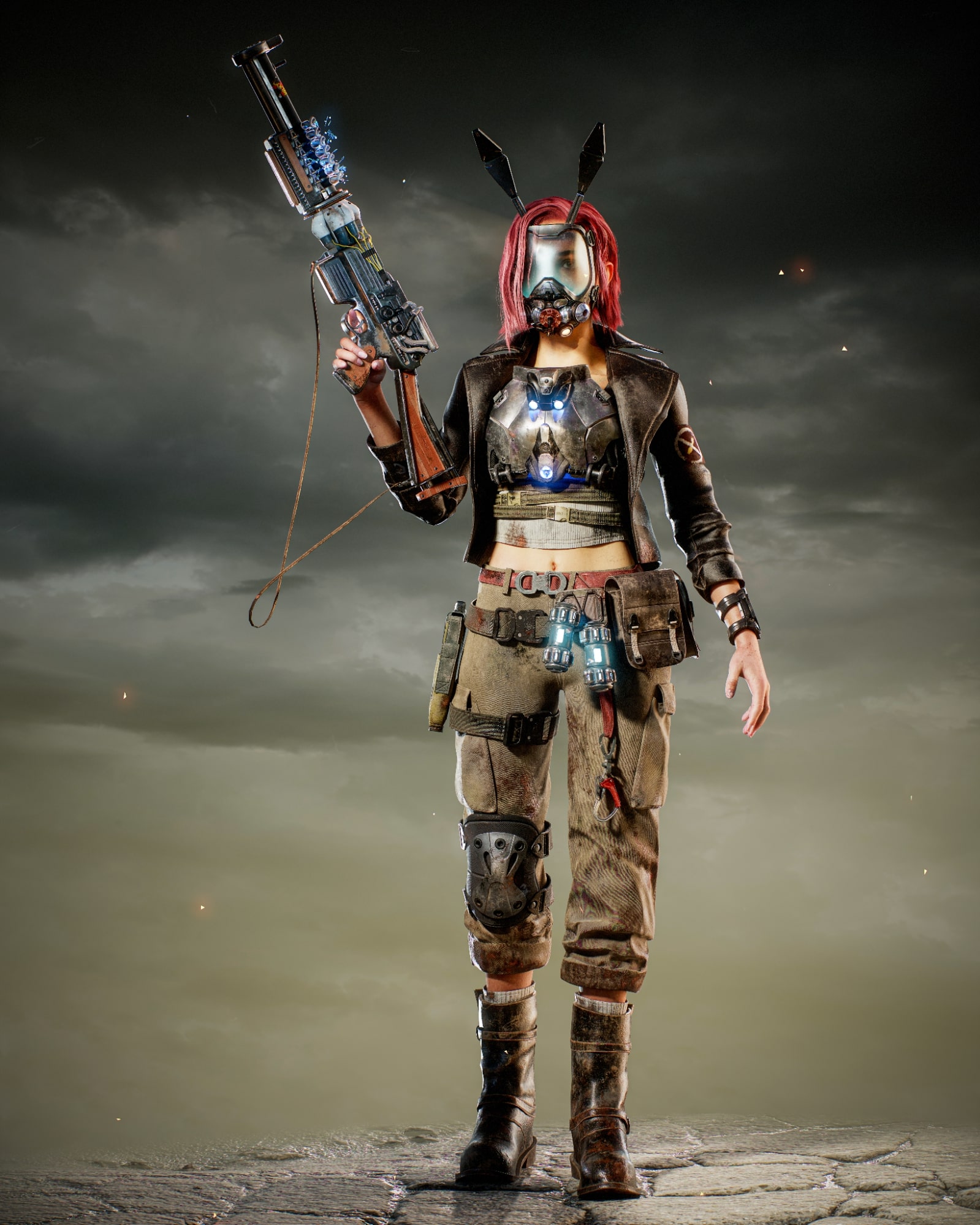 Warface Soldier Girl With Gun