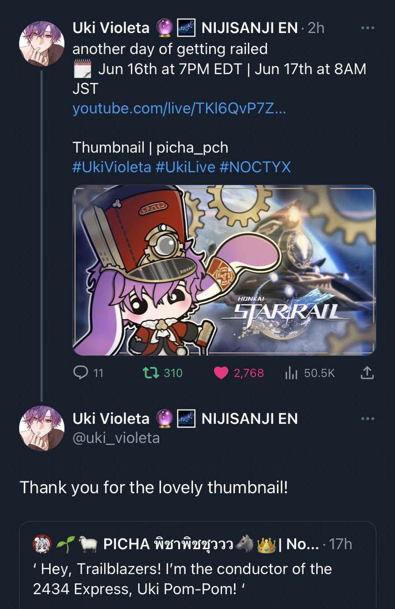 🌱🐑 PICHA พิชาพิชชุววว🐺👑| Noctyx 2.0 outfits 🔥 on Twitter: "omggg คือว่า 😭😭😭🙏🏻💜💜💜"