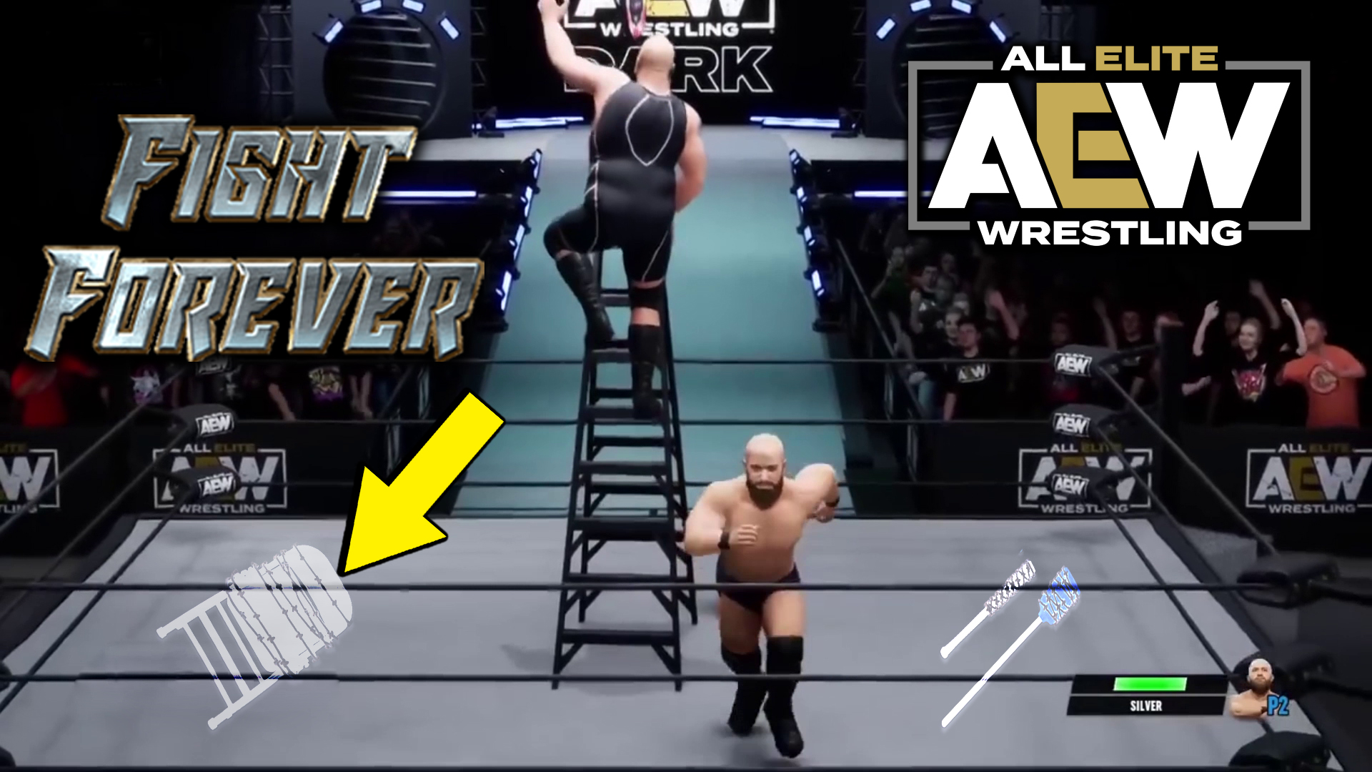 Final Flame Productions on Twitter: "AEW: Fight Forever - THIS is BAD: Weapons Issue (UPDATE ...