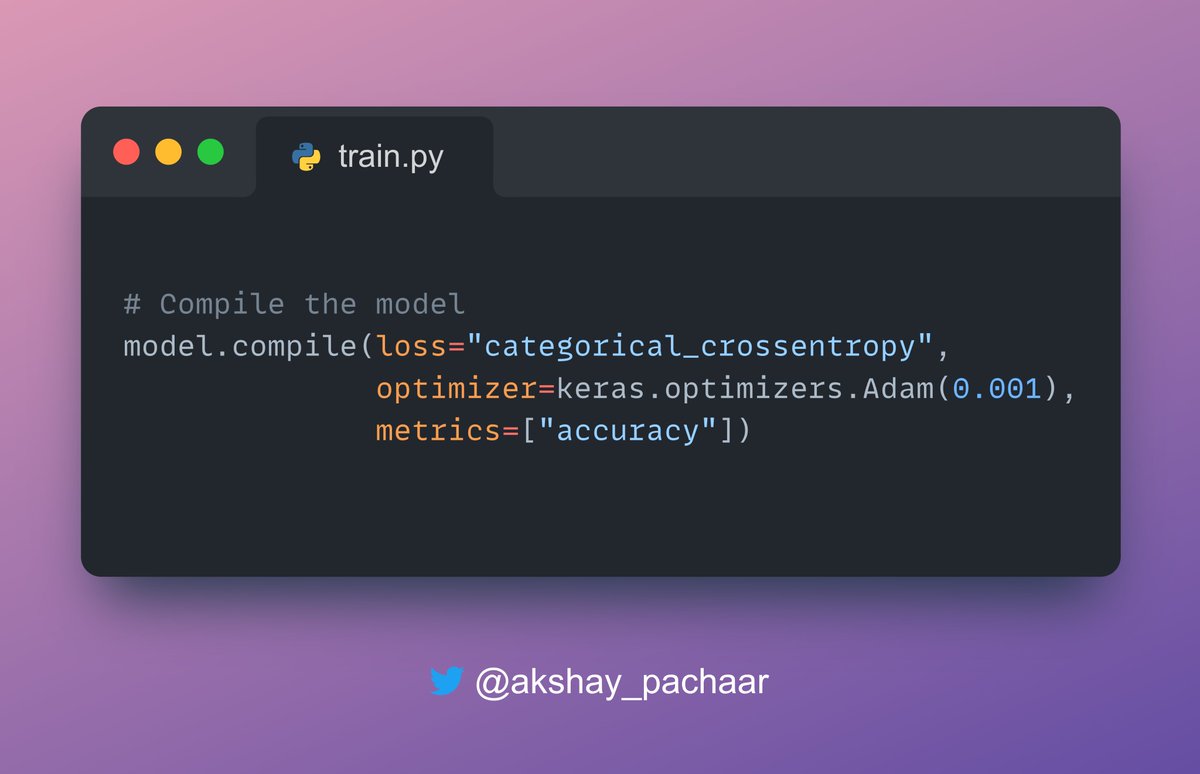 This is all you need to train a typical image classifier using ...