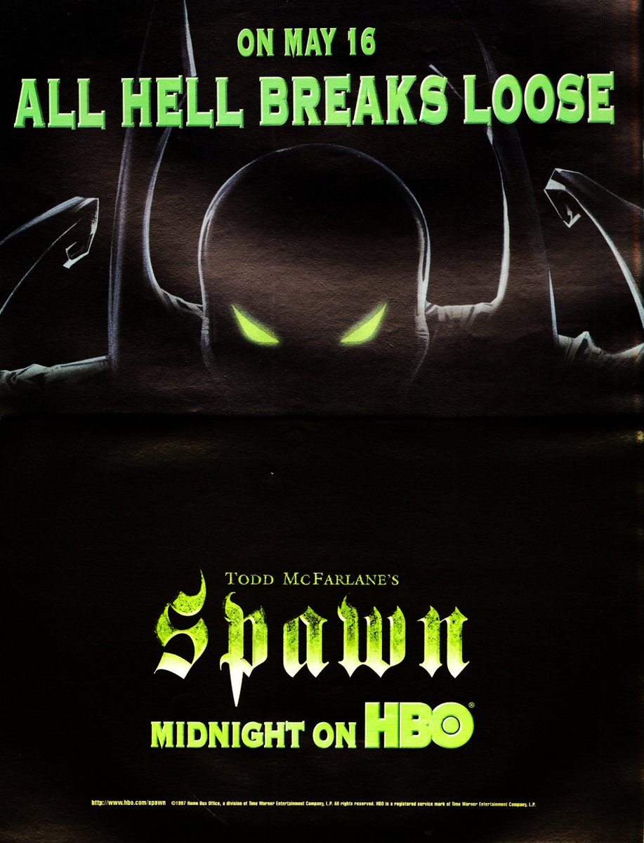 Daily Spawn Archive on Twitter: ""ON MAY 16 ALL HELL BREAKS LOOSE" A print ad for Todd McFarlane ...