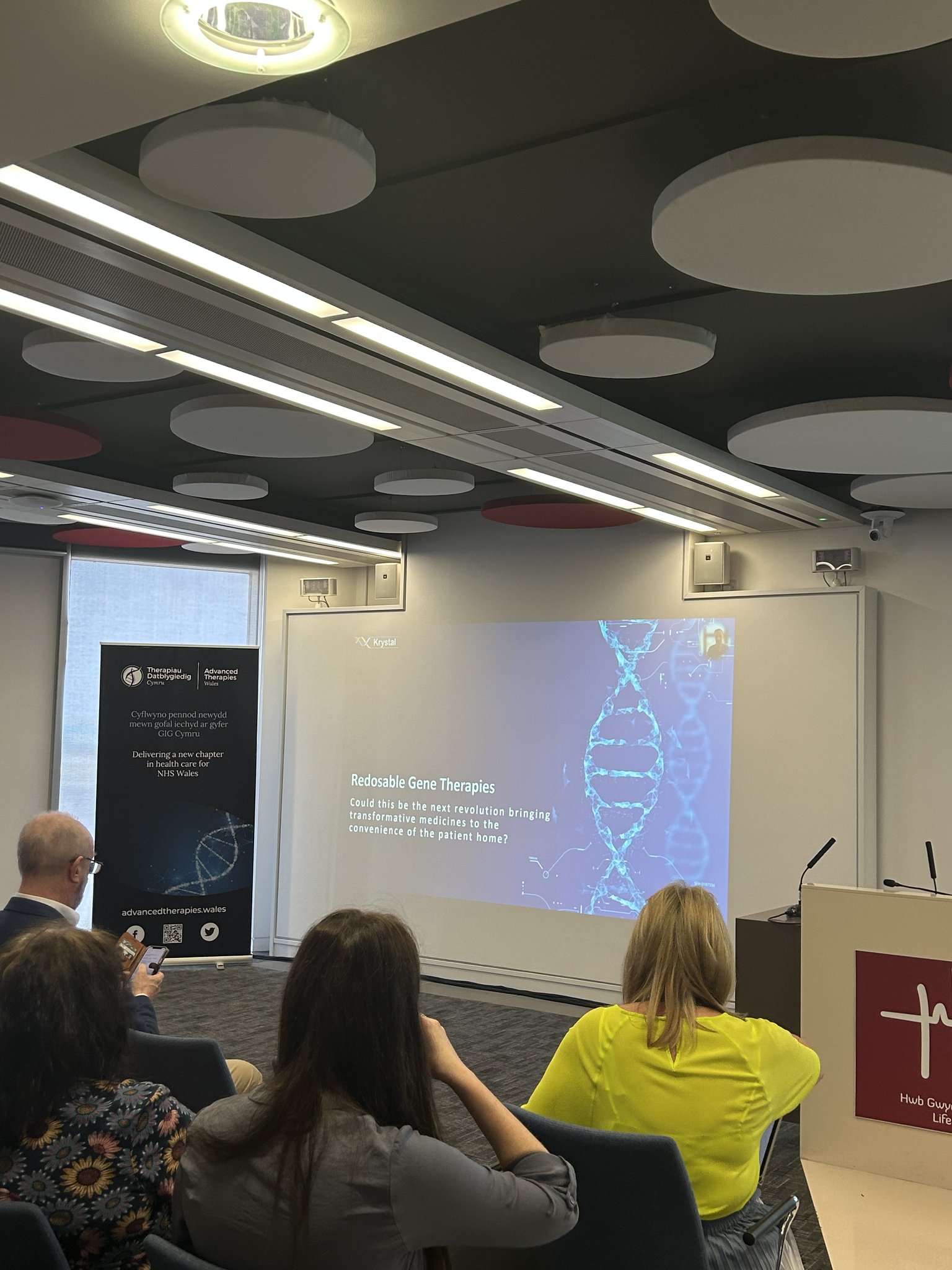 Life Sciences Hub Wales on Twitter: "We’re back! Dr. Rui Sousa of @KrystalBiotech kicking off ...