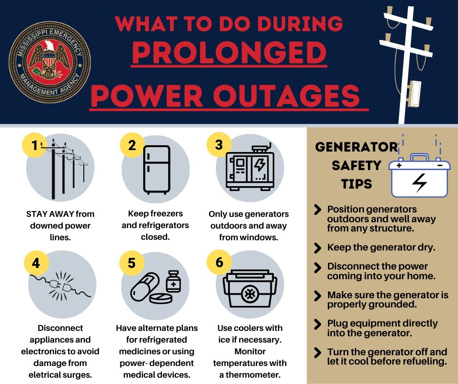 msema on Twitter: "We are currently tracking more than 160K power outages across the state. Here ...
