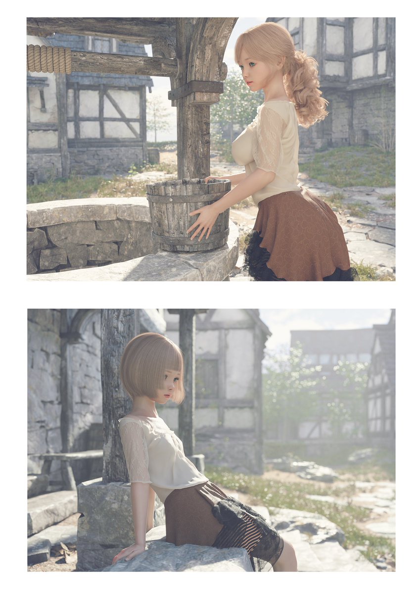 はくまい🔞 F/Mくすぐり定食 on Twitter: "RT @Trapers2017: 3DCG集をFANZA、DLsiteに申請してきました。村娘が兵士にあれこれされる系なので、審査通る ...