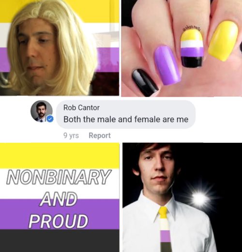 RYAN/MARVIN ?$!$?$)+$$( on Twitter: "RT @sublimethyart: non binary rob cantor mood board"