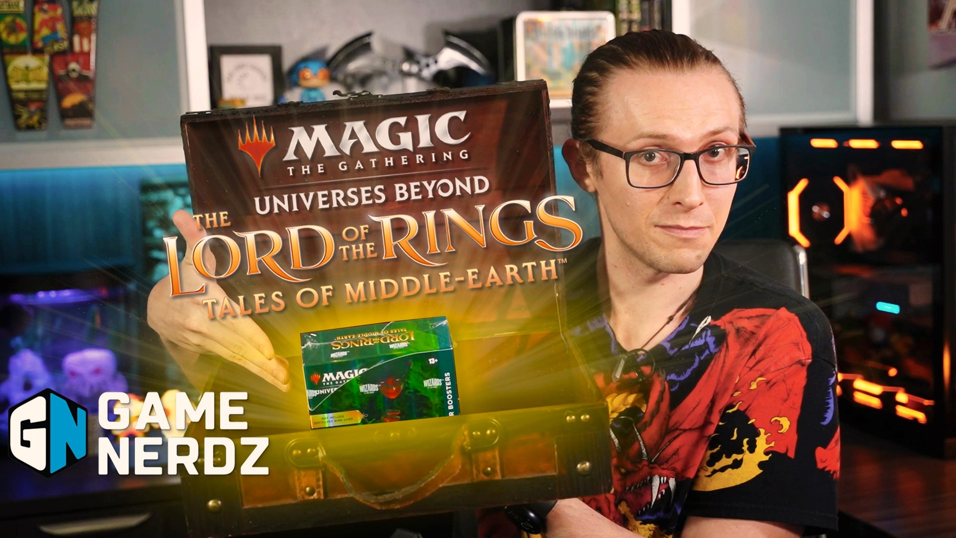 Game Nerdz on Twitter: "Drew searches for The One Ring as he opens up a Magic: The Gathering ...