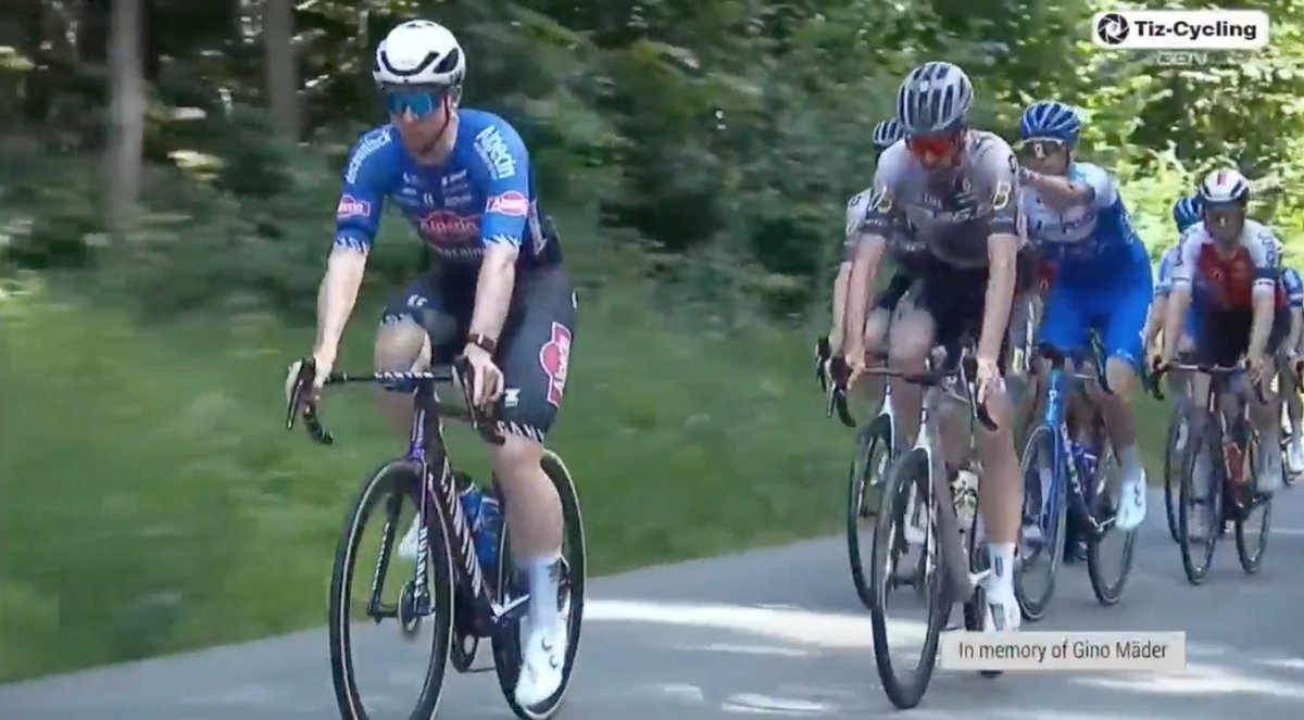 Arquimedes Jaén G. on Twitter: "RT @MLaGattina: #TourdeSuisse2023 el peloton rueda 30km de forma ...