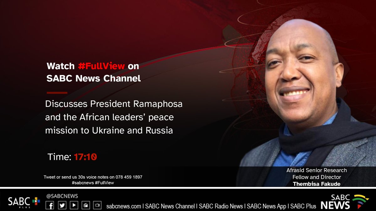 SABC News on Twitter: "RT @SABCFullView: [COMING UP] on #FullView Thembisa Fakude will discuss ...