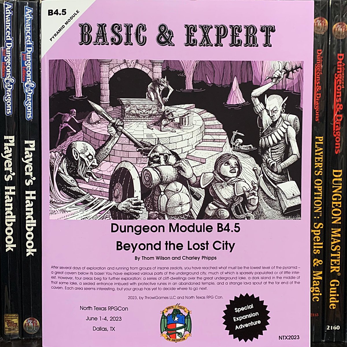 D&D Daily on Twitter: "B4.5 Beyond the Lost City (2023) #DnD #BECMI #TTRPG"