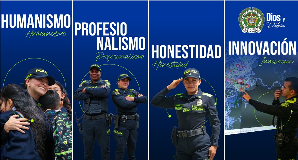 Policía De Colombia On Twitter Los Policías De Colombia Debemos Ser