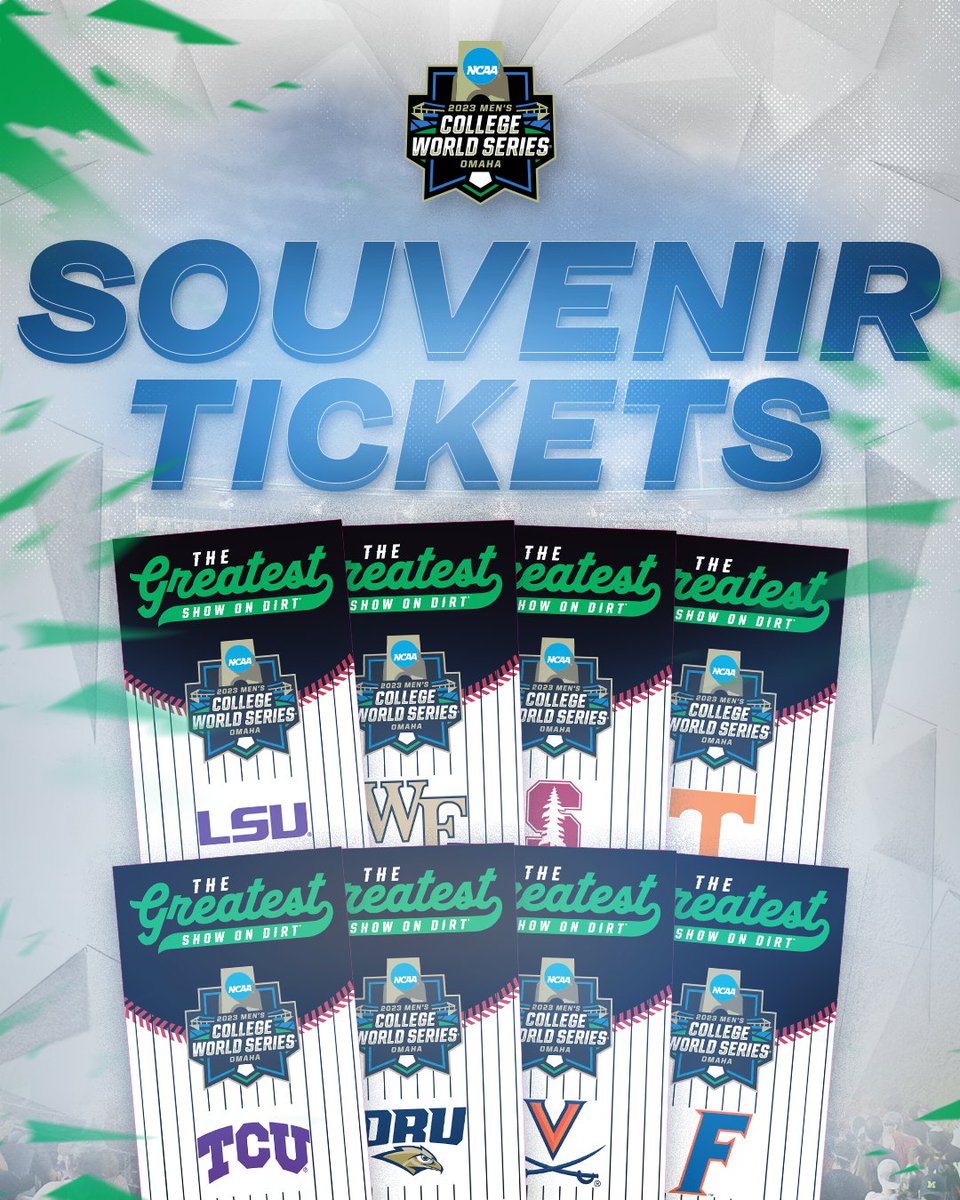NCAA Baseball on Twitter: "Don't miss your opportunity to purchase the 2023 Men's College World ...
