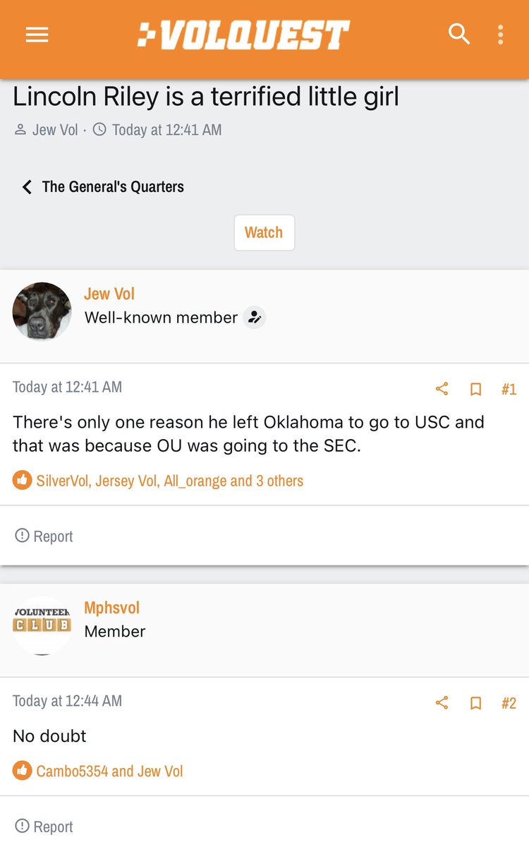 Message Board Geniuses on Twitter: "#Tennessee fans think Lincoln Riley is a scaredy cat."