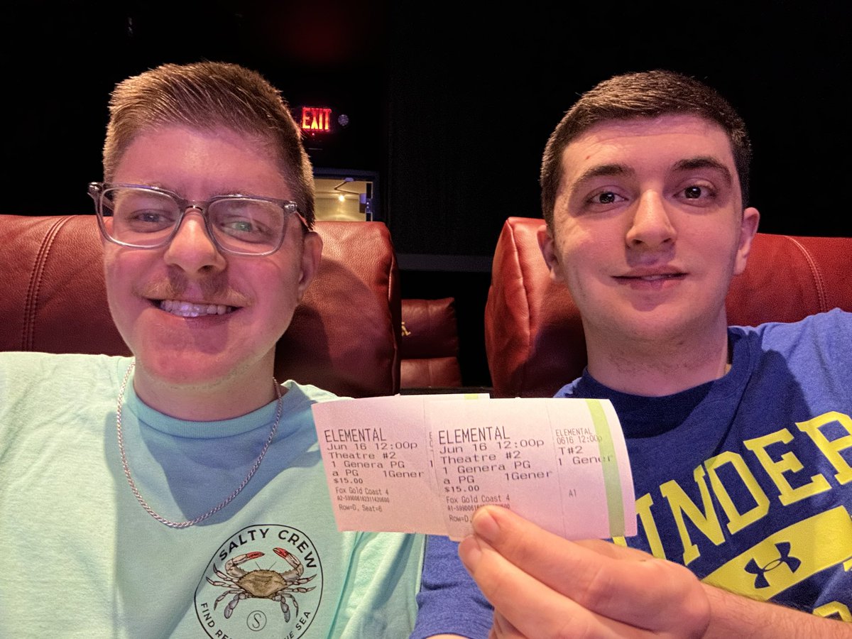 Alec Behan On Twitter Gian And I Are About To See Pixars Elemental