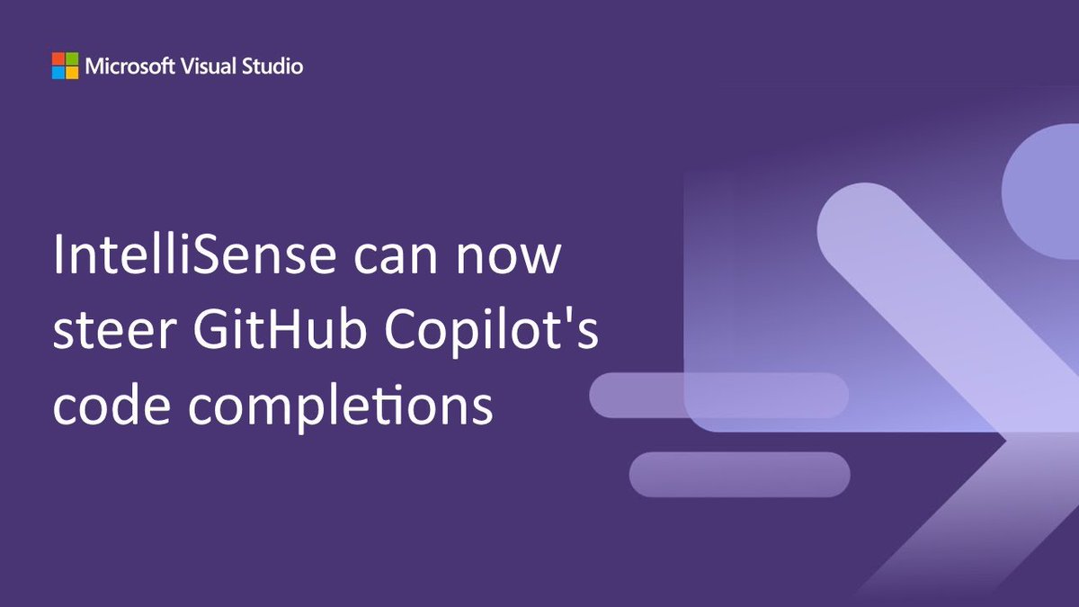 VFAC on Twitter: "RT @VisualStudio: You (code) complete me. 💞 Learn how GitHub Copilot and ...