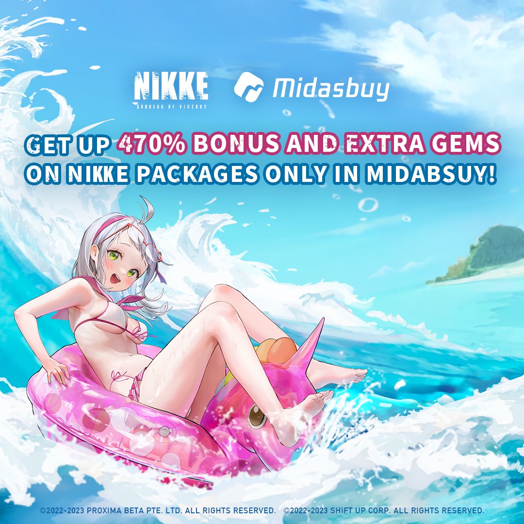 Midasbuy on Twitter: "The 「BLUEWATER ISLAND」 version update of NIKKE is here! 🏖 Join the limited ...