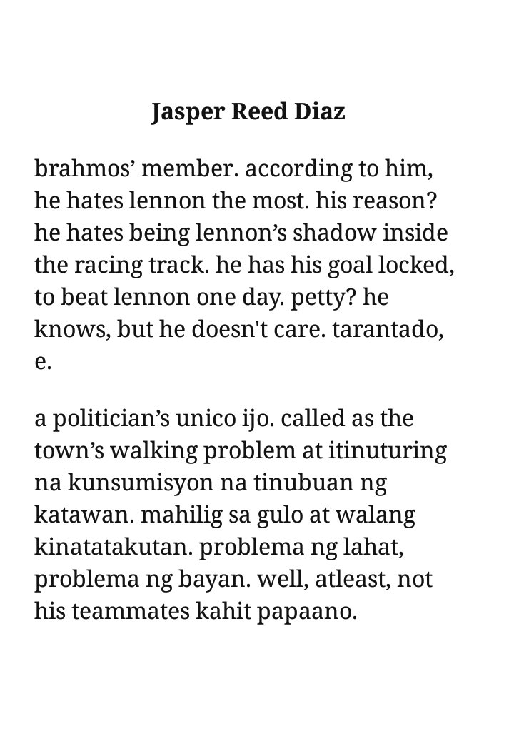 eyy ; on Twitter: "Jasper Reed Diaz — main. - reed - 22 - brahmos"