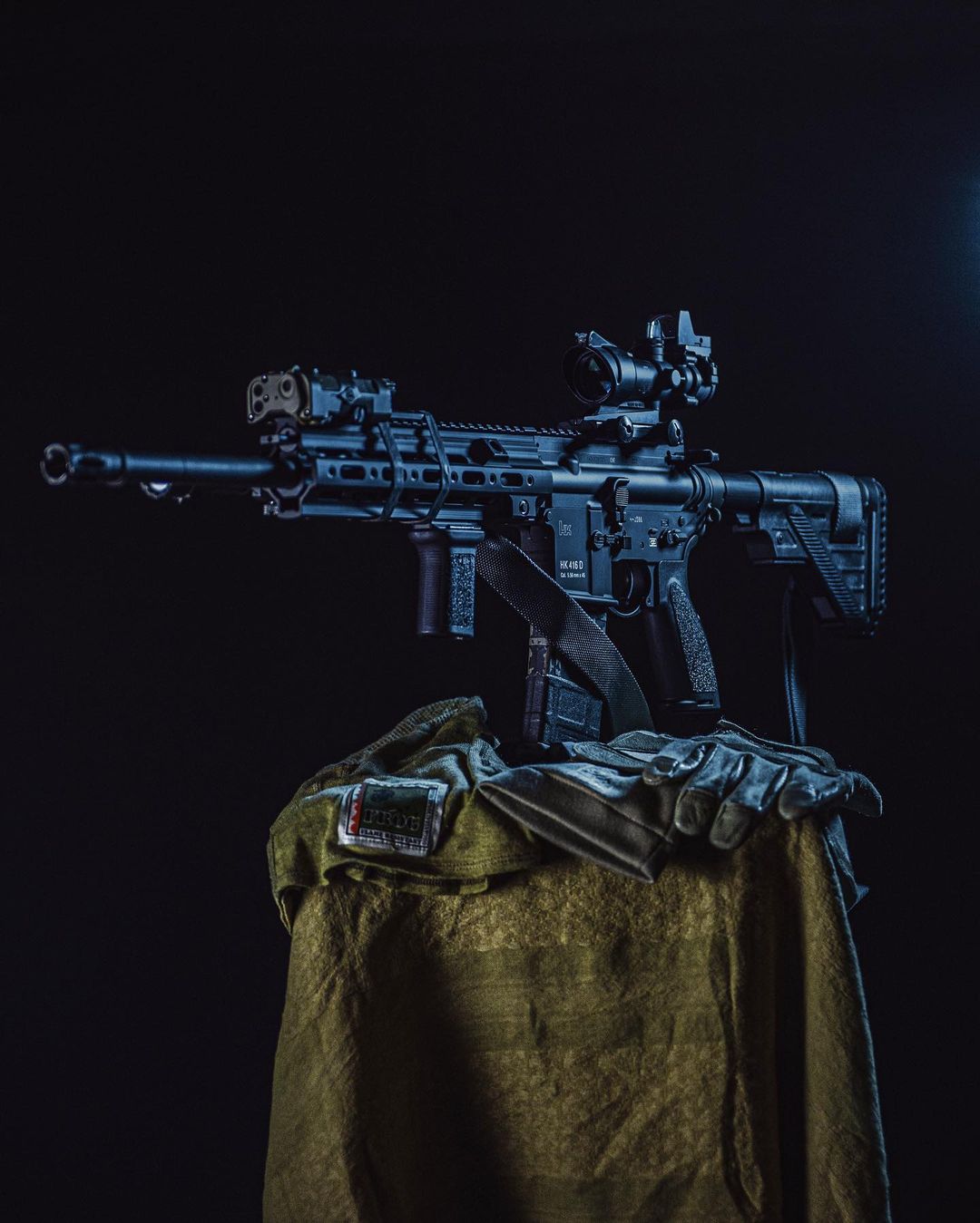 Hk416 Assault Rifle Wallpaper