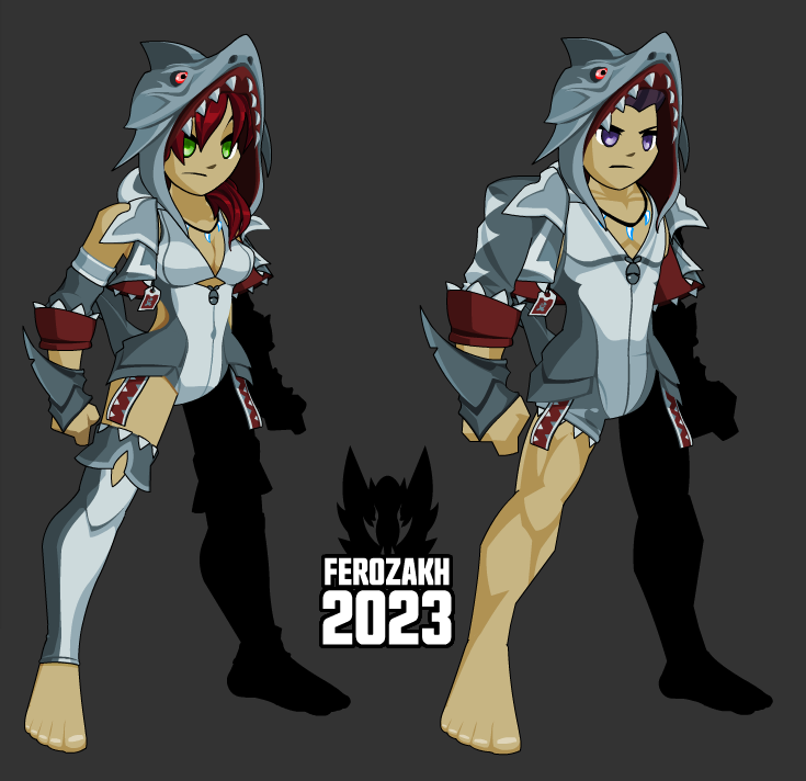 Ferozakh on Twitter: "Swimming this summer! (also food) 🦈🦈🦈#AQW"
