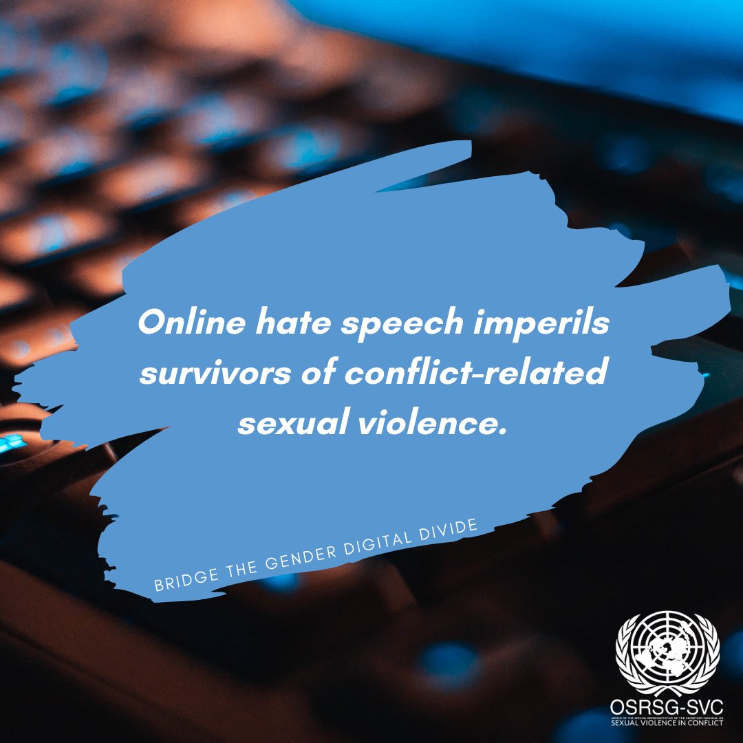United Nations On Twitter Hate Speech Against Survivors Of Conflict