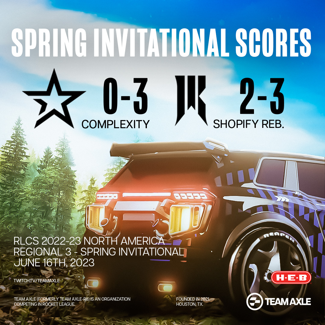 TEAM AXLE on Twitter: "GG's Shopify and Complexity! Thank you fans for tuning in and supporting ...