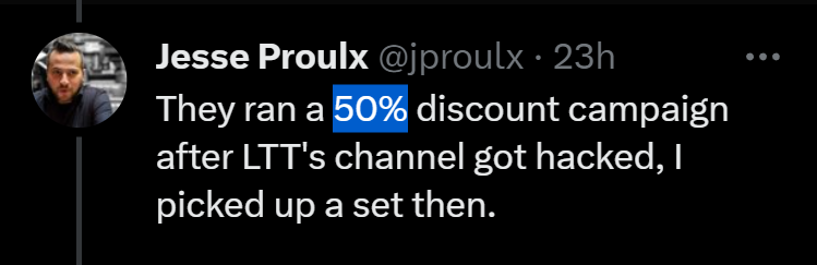 dbrand on Twitter: "@robot @jproulx @KrisSiegel @LinusTech It was 15%. How the fuck are you a ...