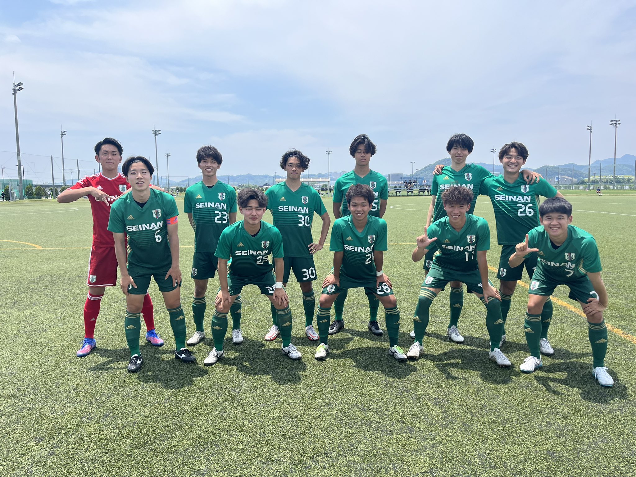 西南学院大学サッカー部 on Twitter: "I LEAGUE 2023 予選リーグ GROUP A 第4節 🆚東海大学熊本U20 START GK 秋永 DF 山口・森下・鬼塚 MF ...