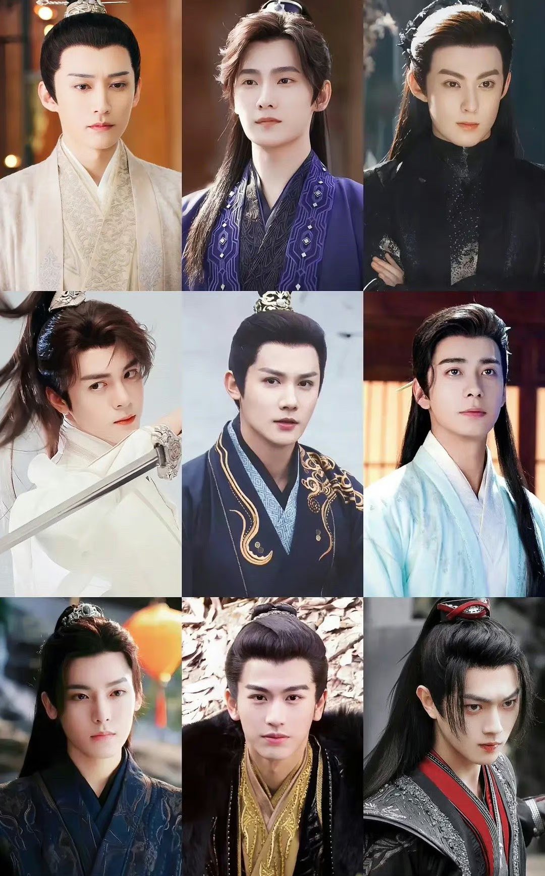 C-entRoyals on Twitter: "Handsome stars in ancient costumes: Liu Xueyi, Yang Yang, Wang Hedi ...